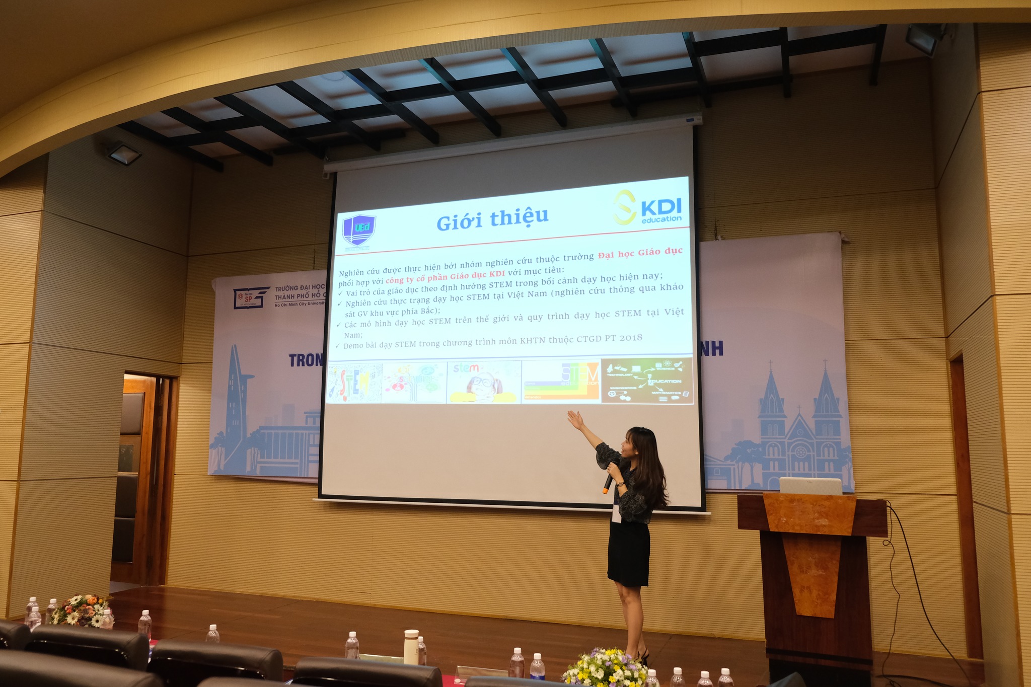 KDI Education trình bày tại Hội thảo khoa học "Giáo dục STEM trong bối ...