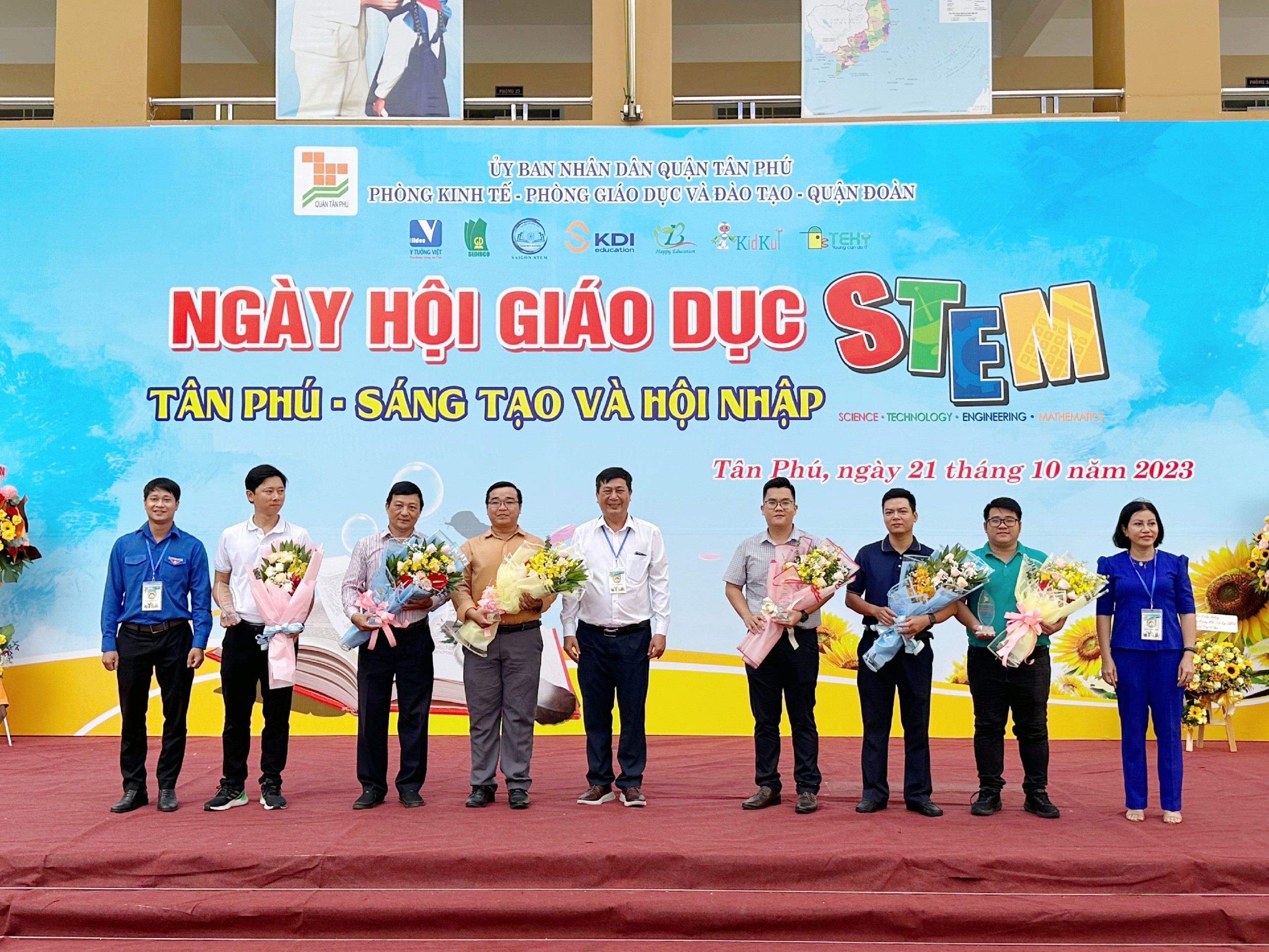 KDI Education đồng hành cùng Ngày hội giáo dục STEM quận Tân Phú